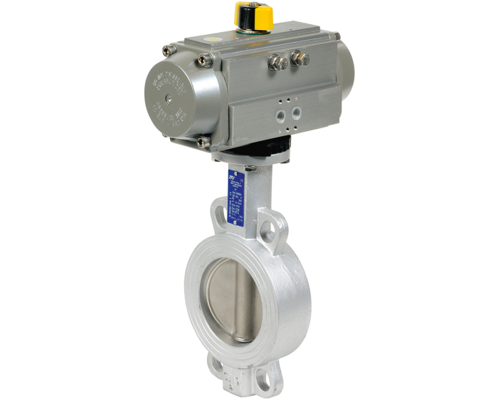 Carbon Steel Butterfly Valve 1111 Re Res Pneumatic Actuator Syveco