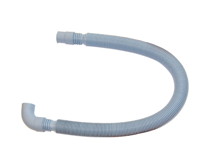 Washing machine bellows - Elbow outlet extensible drainage set 19x28mm