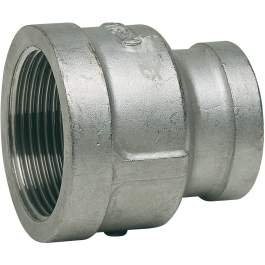 Stainless steel double reducing socket female BSP 2014 | Syveco