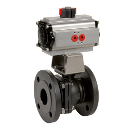 Carbon steel ball valve 762 + ADA/ASR pneumatic actuator |Syveco