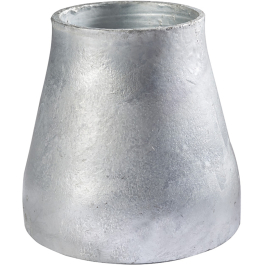 Galvanised carbon steel concentric reducer RSG | Syveco